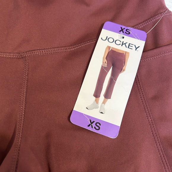Jockey | Pants & Jumpsuits | Jockey Ladies Cropped Slit Flare Pants ...